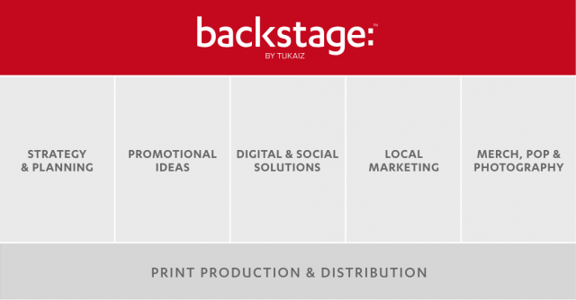 Backstage - Tukaiz Marketing